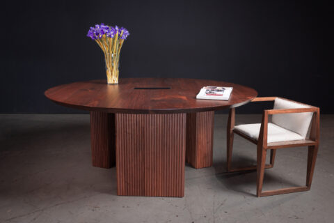 Custom Round Tables and Pedestal Tables | Brooklyn, NYC | SENTIENT™