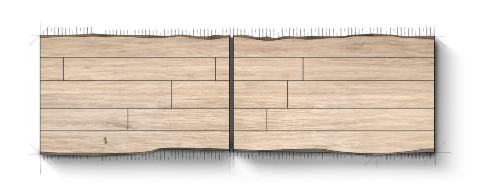 Custom Made Communal Tables in Solid Wood | SENTIENT