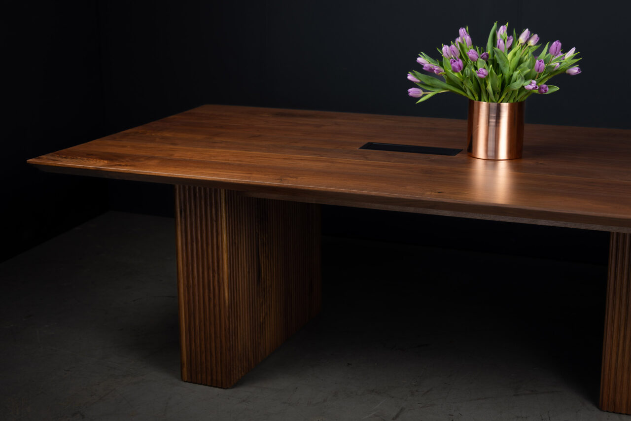 Custom Made Communal Tables in Solid Wood | SENTIENT